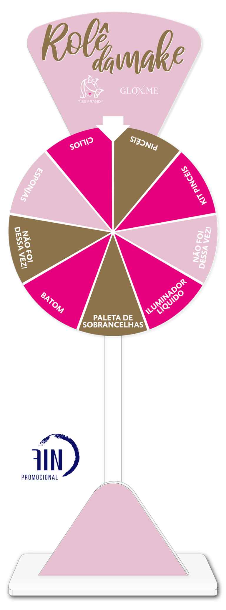 Roletas de Prêmios | Somos Fabricante de roletas promocionais e ...