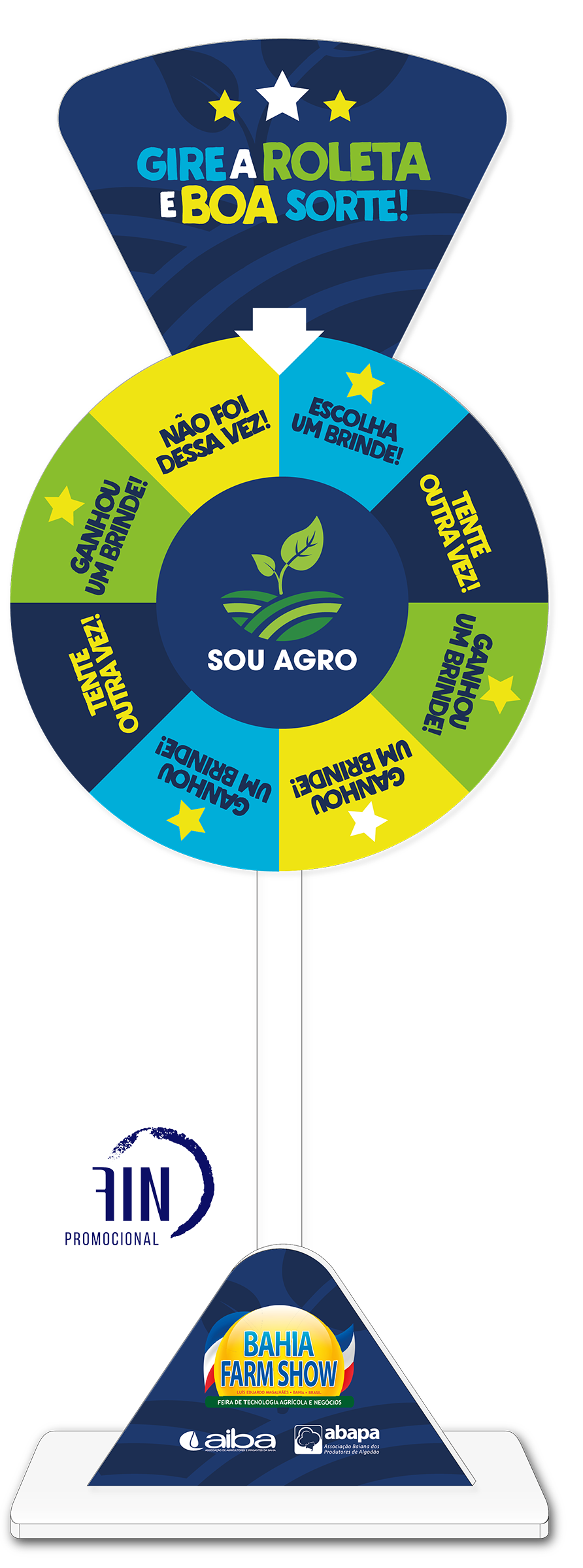 Roletas de Prêmios | Somos Fabricante de roletas promocionais e ...